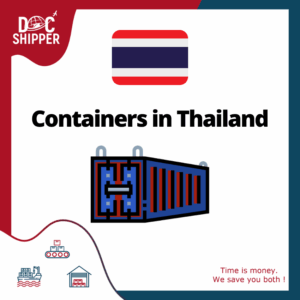 Containers in Thailand - 🥇SIAM Shipping