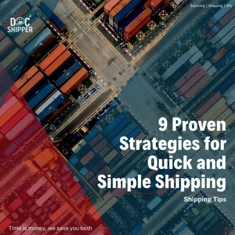 9 Proven Strategies for Quick and Simple Shipping - 🥇SIAM Shipping
