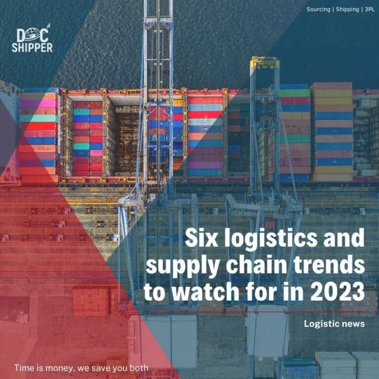 Six logistics and supply chain trends to watch for in 2023 - 🥇SIAM Shipping