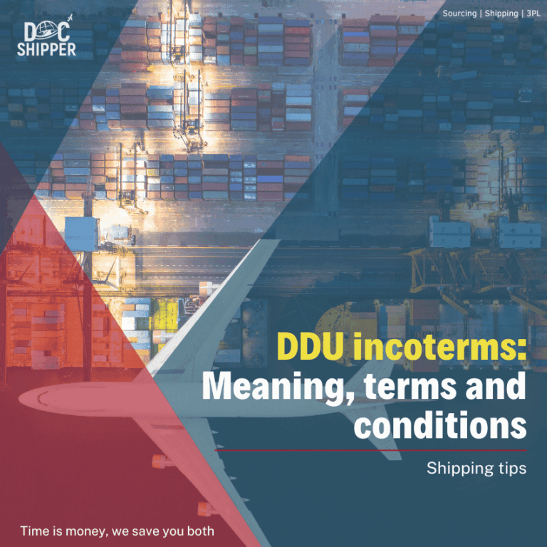 DDU incoterms: Meaning, terms and conditions - 🥇SIAM Shipping